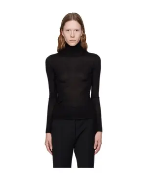 Gabriela Hearst High-necked Long-sleeved Sweater