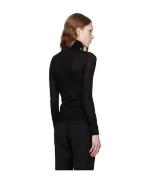 Gabriela Hearst High-necked Long-sleeved Sweater