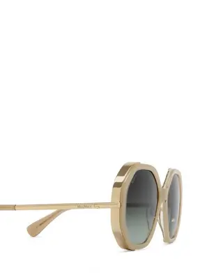 Max Mara Irregular Frame Sunglasses