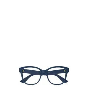 Gucci Rectangle Frame Eyeglasses - Blue