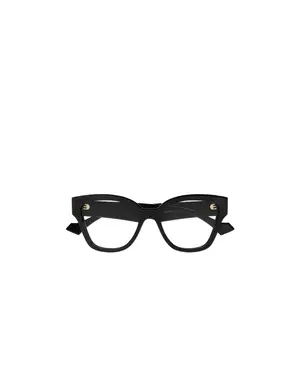 Gucci Cat Eye Frame Glasses - Black
