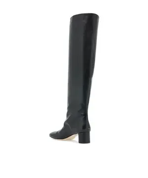 AeydĒ Willa Round Toe Block Heel Boots