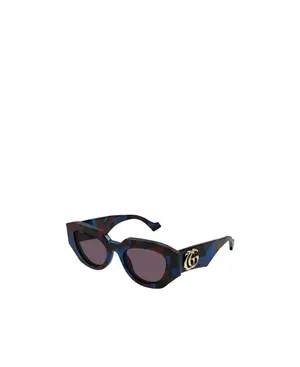 Gucci Geometric Frame Sunglasses