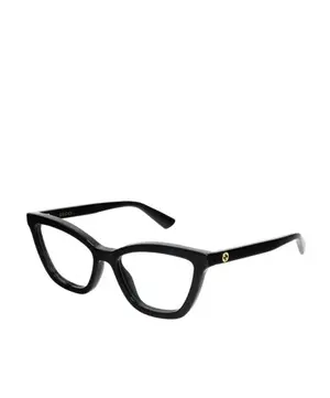 Gucci Cat Eye Frame Eyeglasses - Black