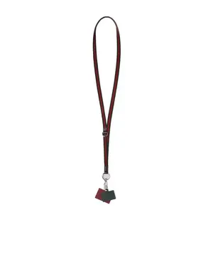 Gucci Lanyard Phone Holder With Web - Green