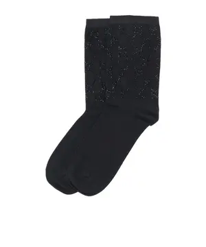 Gucci Gg Embellished Ribbed Socks