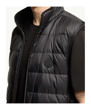 Moncler Teddy Fleece Reversible Down Vest