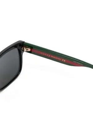 Gucci Rectangular Frame Sunglasses