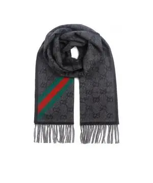Gucci Wool Tassel Scarf