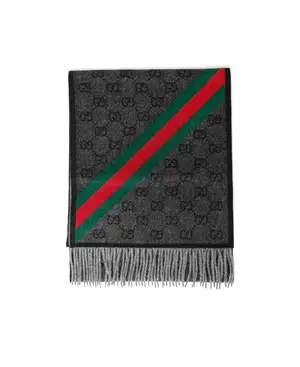 Gucci Wool Tassel Scarf