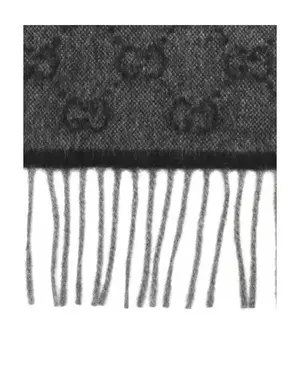 Gucci Wool Tassel Scarf