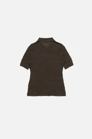 Acne Studios Silk Polo Knit