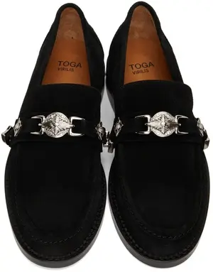 TOGA VIRILIS Buckle Strapped Loafers