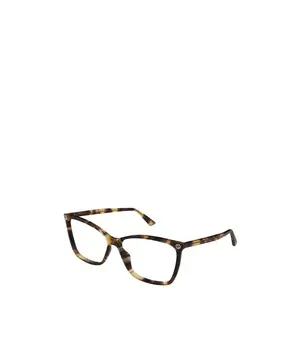 Gucci Geometric Frame Glasses - Black