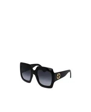Gucci Square Frame Sunglasses With Logo Detail