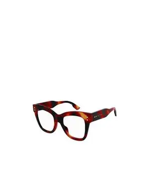 Gucci Cat Eye Frame Glasses - Red