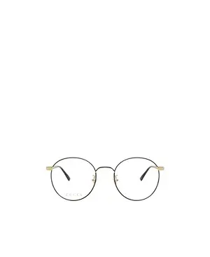 Gucci Round Frame Glasses - Black