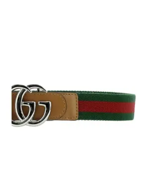 Gucci Gg Logo Plaque Belt