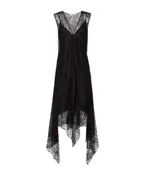 Fendi Flowers And Bacche Lace Dress