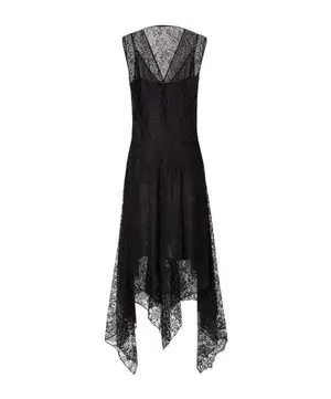 Fendi Flowers And Bacche Lace Dress