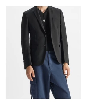 Fendi Kid Mohair Single-breasted Jacket