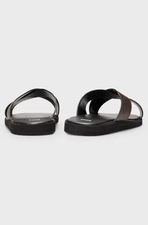 Hugo Boss Logo-debossed Slides