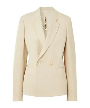 PETAR PETROV Double-breasted Woven Blazer