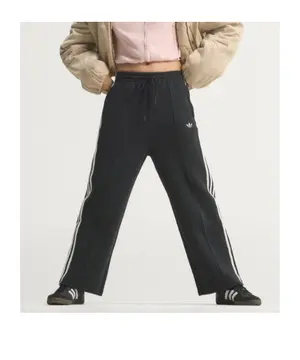 Adidas Firebird Cropped Track Pants - Black/cloud White