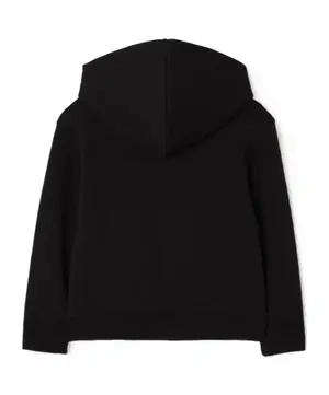 Burberry Check Knight Stamp Cotton Zip Hoodie