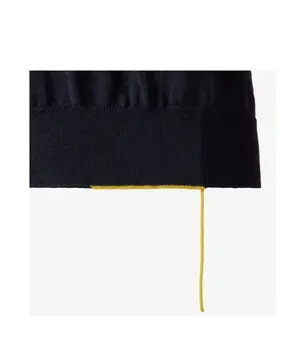 Fendi Navy Wool Polo Shirt