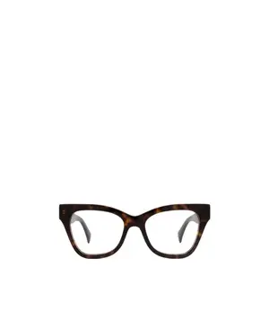 Gucci Cat Eye Eyeglasses - Brown