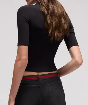 Gucci Embroidered Polo Shirt