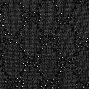 Gucci Fine Wool Gg Crystal Cardigan