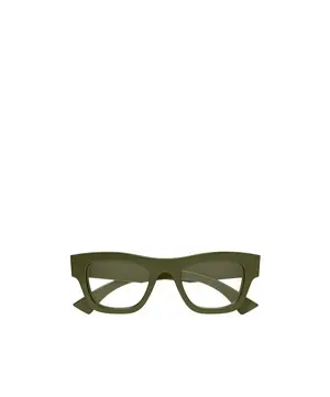 Gucci Square Frame Glasses - Green