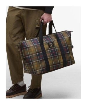 Barbour Checked Carry All Bag