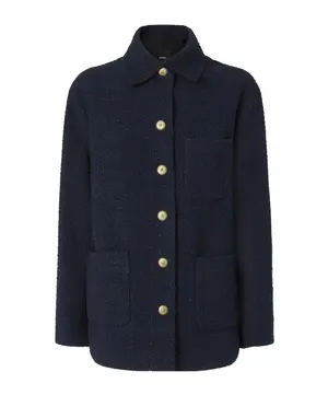 Pinko Long Sleeved Buttoned Jacket