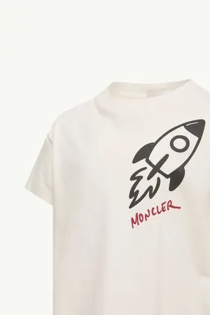 Moncler Printed Cotton Jersey T-shirt