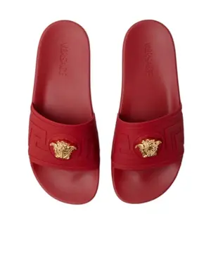 Versace La Medusa Rubber Slides