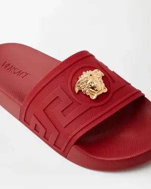 Versace La Medusa Rubber Slides