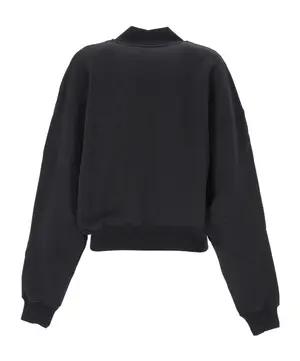 AGOLDE Long Sleeve Zip Up Sweatshirt