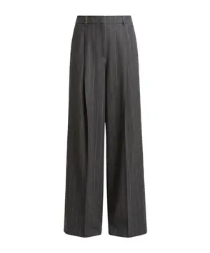 Peserico Striped Pleated Trousers