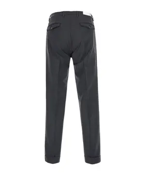 MICHAEL COAL Casual Trousers With Belt Loops