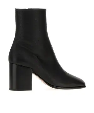 Dries Van Noten Square-toe High-heeled Ankle Boots