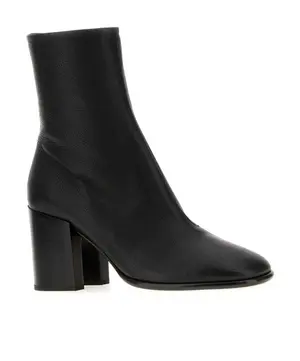 Dries Van Noten Square-toe High-heeled Ankle Boots