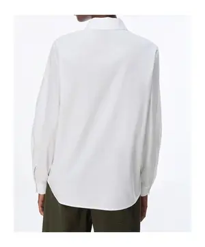 IBLUES Embroidered Cotton Poplin Shirt