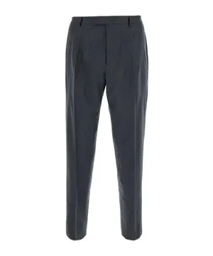 LOW BRAND Casual Trousers With Belt Loops - Grey