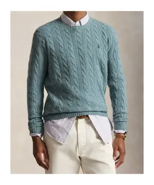 Polo Ralph Lauren Cable Knit Crew Neck Sweater