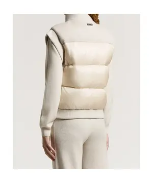 Peserico Quilted Panelled Gilet