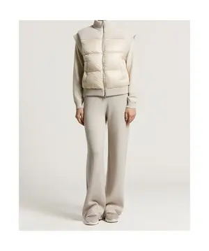 Peserico Quilted Panelled Gilet
