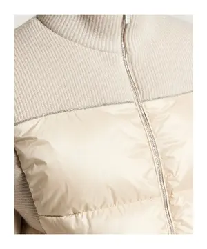 Peserico Quilted Panelled Gilet